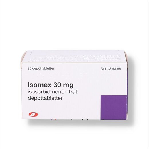 Isomex 30 mg - dinApoteker.dk