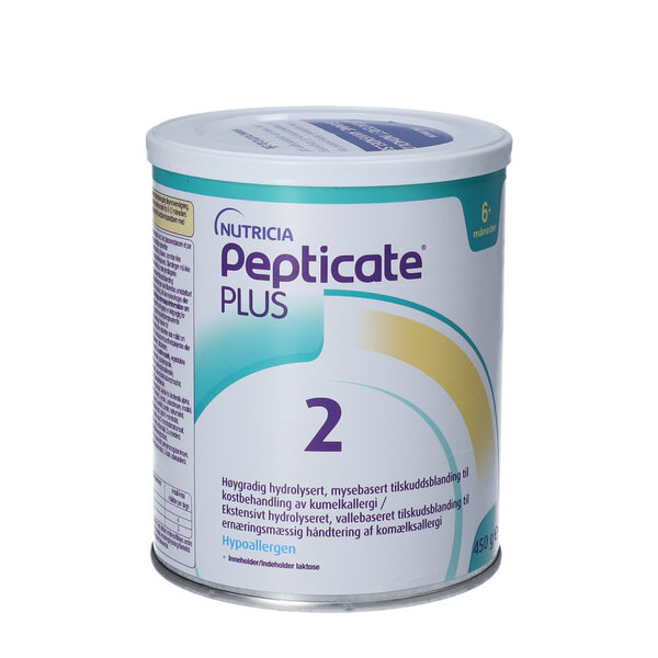 Pepticate Plus 2 (til børn 6m+) 450 g | Køb på DinApoteker.dk